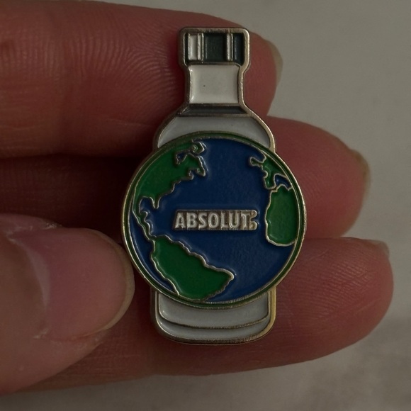 Accessories | Globe Design Bottle Absolut | Poshmark
